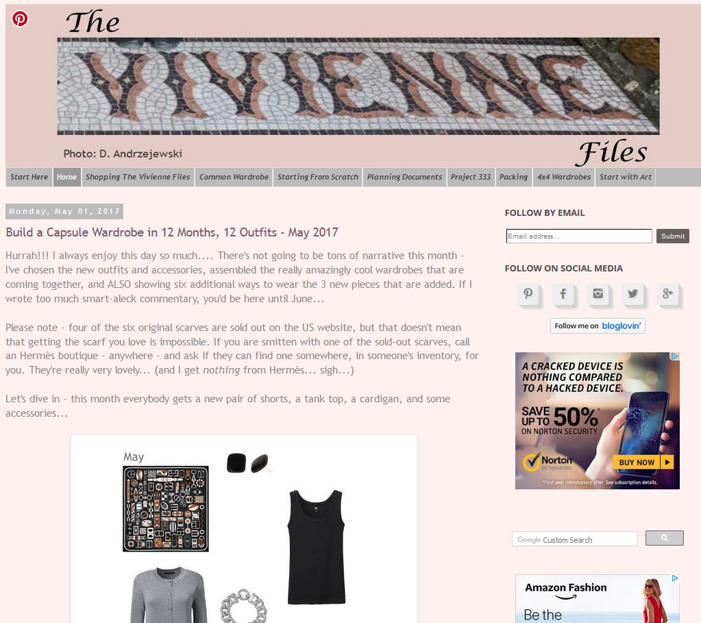 Wardrobe planning #17: Fashion and style blogs #01 | The Librain……retired